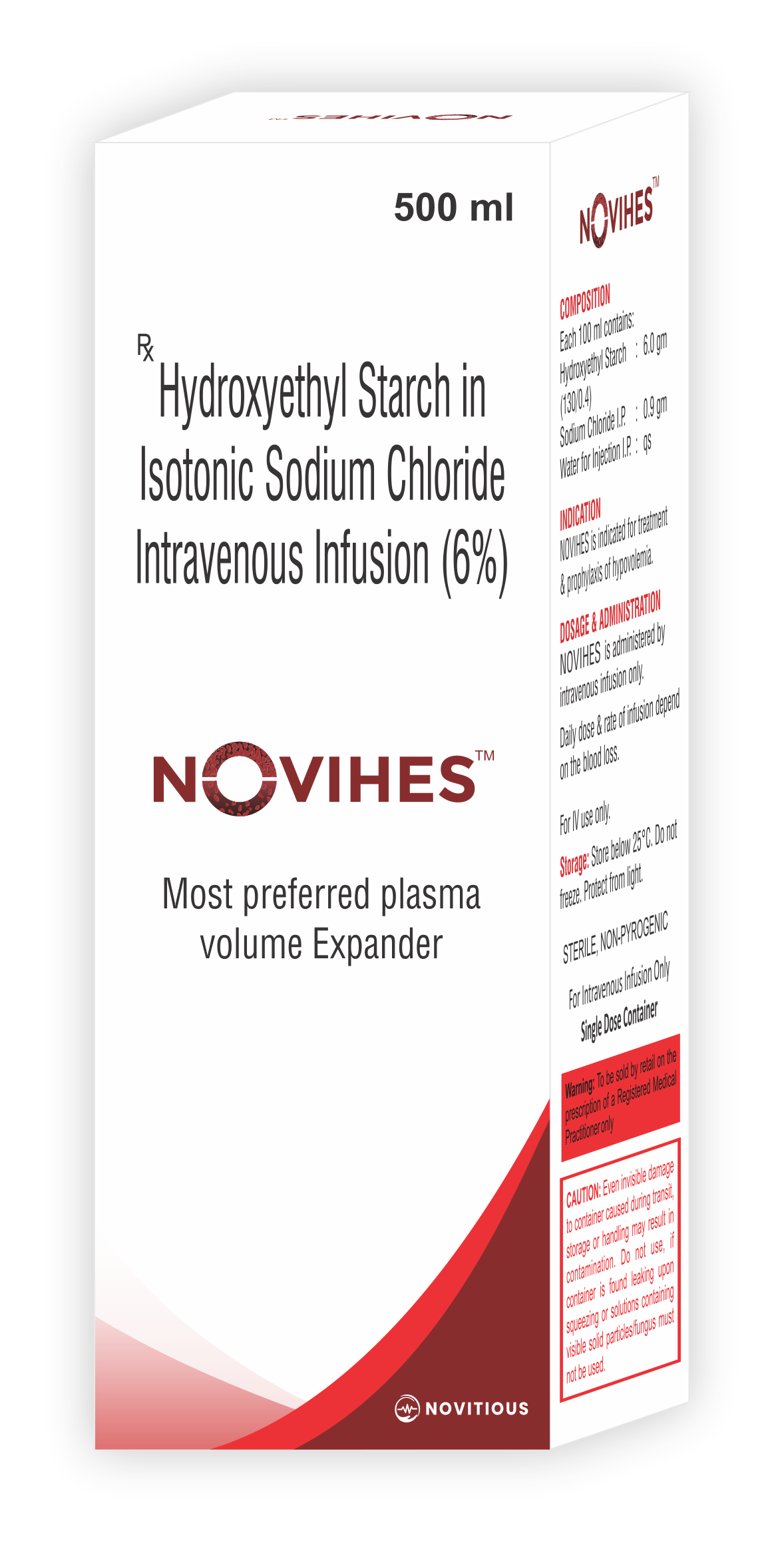 Plasma Volume Expander - Novitious Pharma